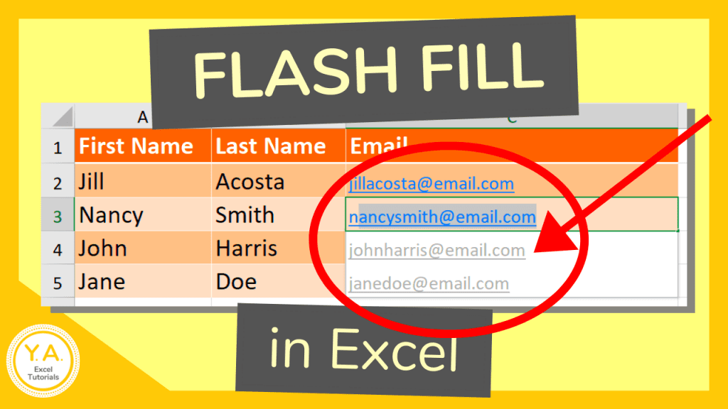 Autofill in Excel - Step by Step Instructions