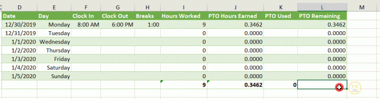 Employee Time Tracking in Excel (+ video tutorial!)