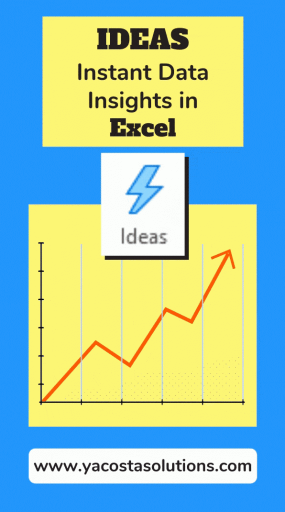 Excel Ideas Feature: Get New Insights & Data Trends (+ video tutorial)