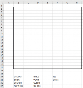 How to Make a Word Search Puzzle in Excel (+ video tutorial)