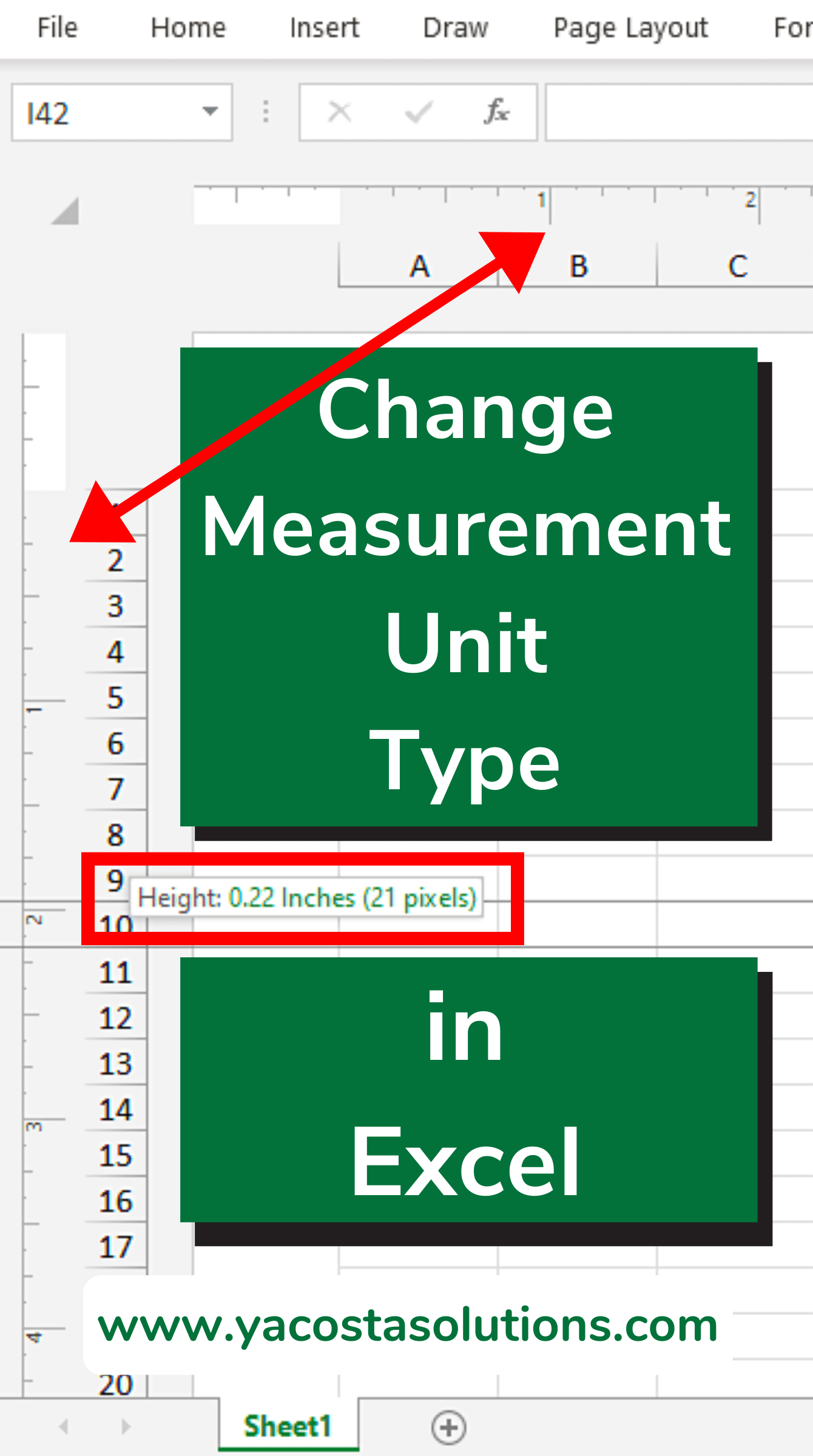 How To Change Measurement Type In Excel with Pictures Video 