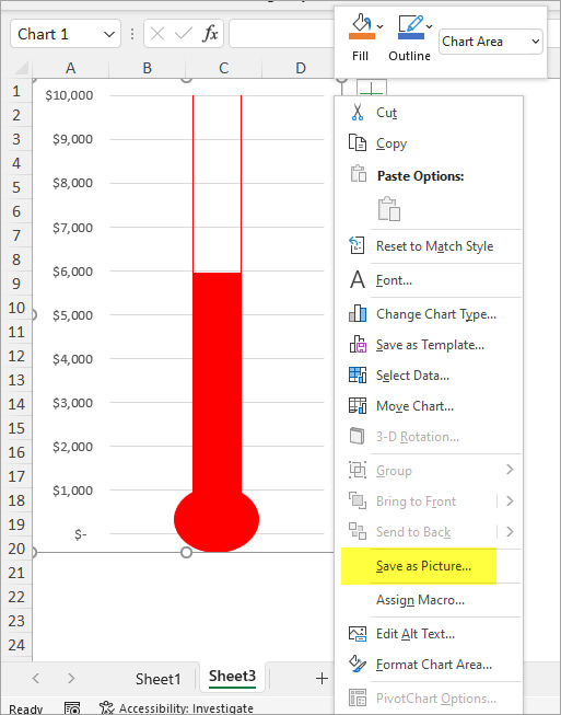 How To Save An Image From Excel Video Tutorial 